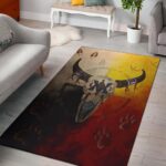 Native American Rug, Native Rugs, Bison Medicine Wheels Native American ...