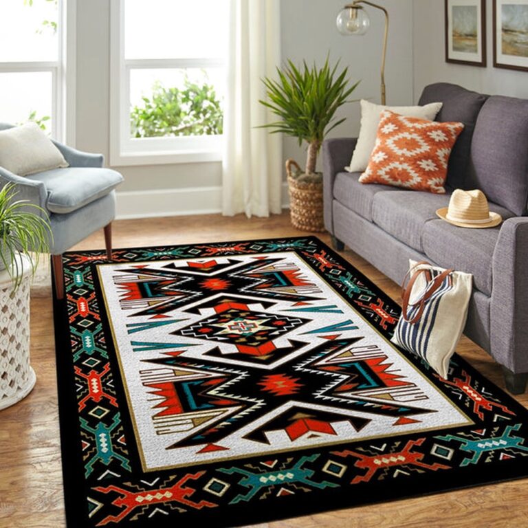 Native American Rug, Native Rugs, Tribal Color Native American Area Rug ...