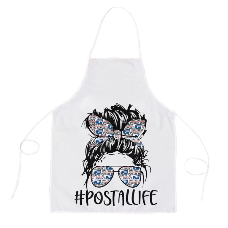 Postallife Mothers Day Mail Carrier Postal Worker Mailwoman Apron ...