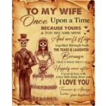 To My Wife I Love You Skeleton Married Gift Ideas From Husband ...