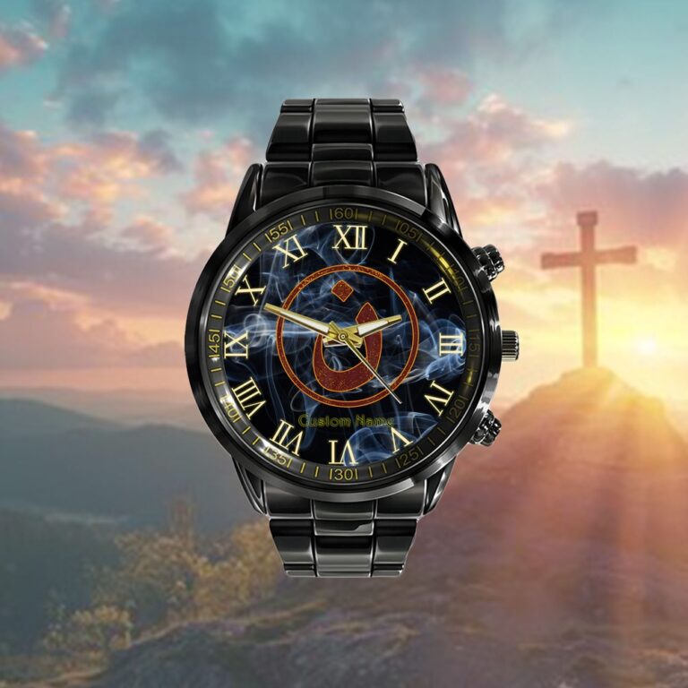 Arabic Alphabet N Symbol Nazarene Jesus Christ Christian Watch ...