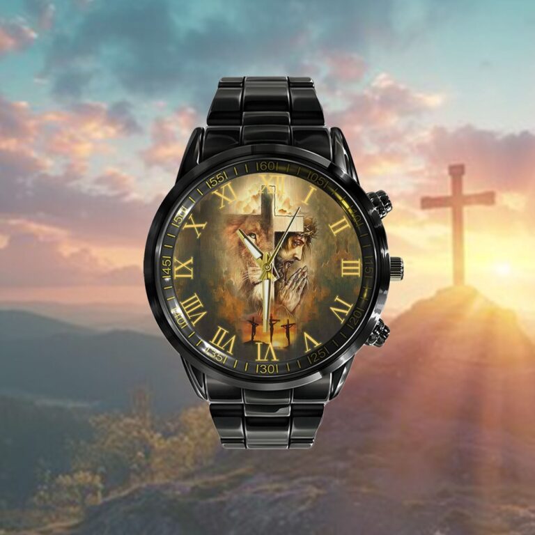 Jesus The Lion Of Judah Watch, Christian Watch, Religious Watches ...