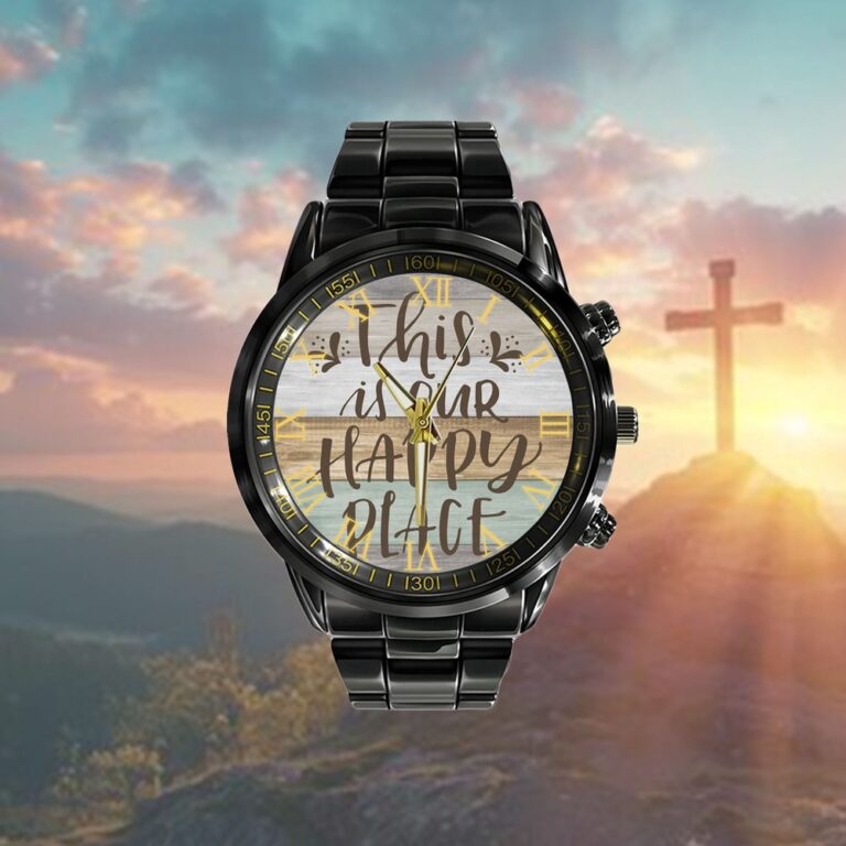 This Is Our Happy Place Watch, Christian Watch, Religious Watches ...
