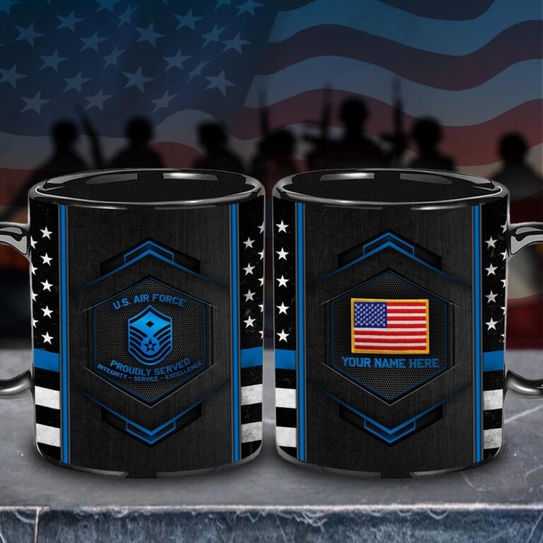 US Marine Corps Military Mug, Custom Veteran Mug, Veteran Coffee Mugs ...