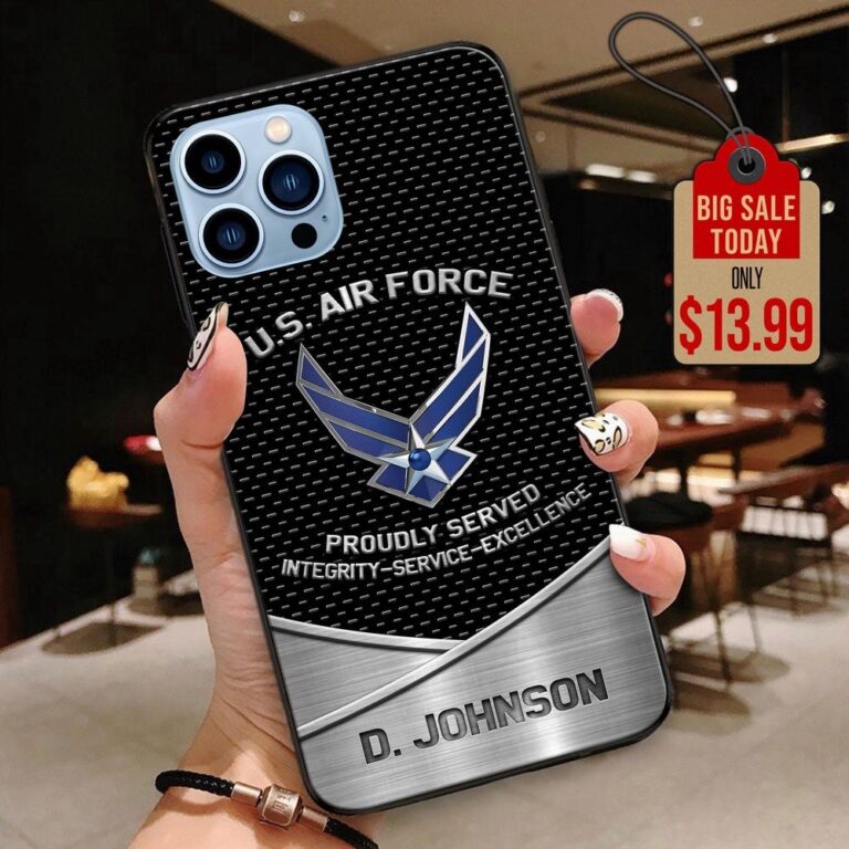 Us Air Force Veteran Military Phone case, Custom Your Phone Case ...