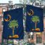South Carolina Halloween Witchcraft Flag Pumpkins Palm Tree, Halloween ...