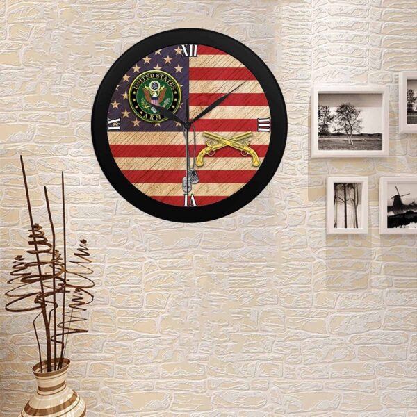 US Navy Hospital Corpsman Navy HM Wall Clock, Military Clocks, 24 Hour ...