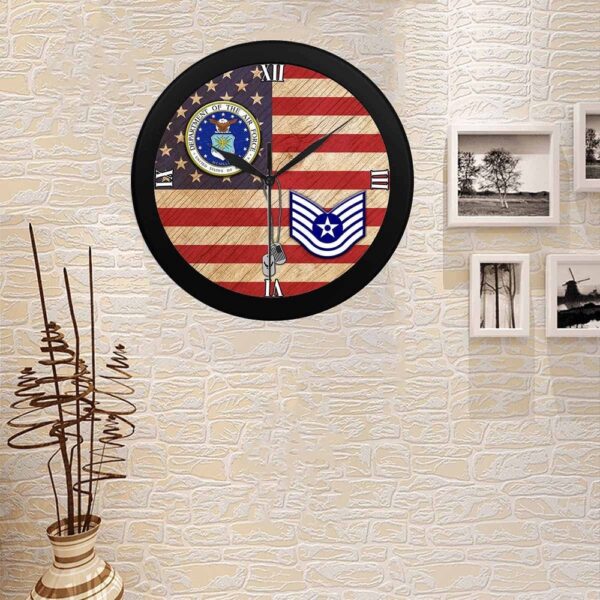 US Navy Hospital Corpsman Navy HM Wall Clock, Military Clocks, 24 Hour ...