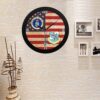 US Air Force Strategic Air Command Wall Clock, Military Clocks, 24 Hour ...